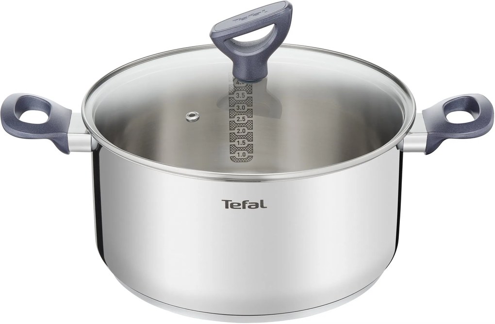 Kastrol tefal kastrol 20 cm + poklice daily cook g7124445