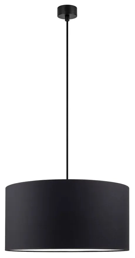 Černé závěsné svítidlo Sotto Luce Mika, ∅ 50 cm