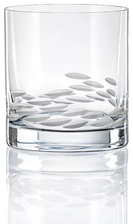 Crystalex - Bohemia Crystal Sklenice na Whisky Barline 280 ml, matný brus BM776, 4 ks