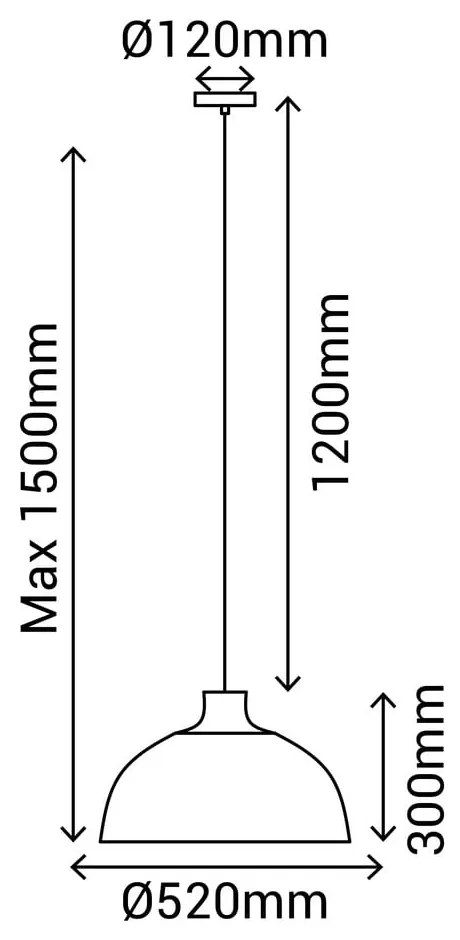 Ratanové závěsné svítidlo SULION Tan, výška 150 cm