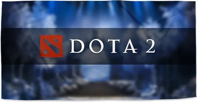 Sablio Ručník DOTA 2 Modrá - 50x100 cm