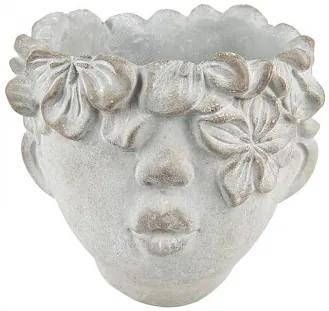 Kameninový nástěnný květináč HEAD
