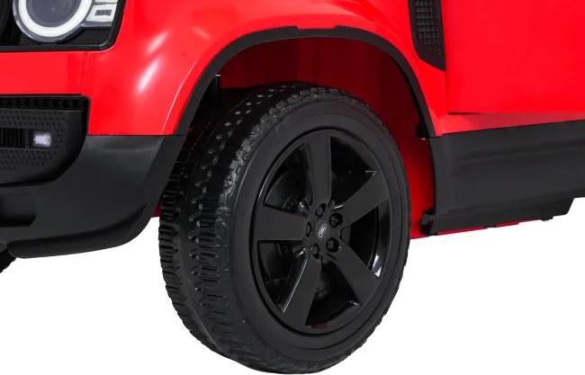 Elektrické autíčko Land Rover Defender červené