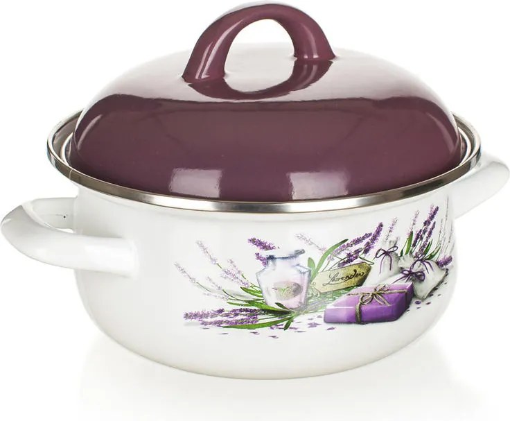 Smaltovaný kastrol BANQUET Lavender 2,9 l