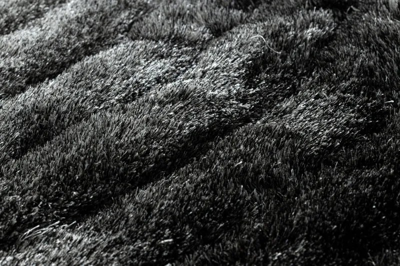 Dywany Łuszczów, Kusový koberec Flim 008-B2 Circles grey, 80x150, šedá, ložnice