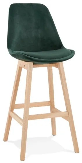 Basil barová stolička zelená