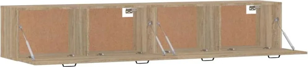 Nástěnné skříňky 2 ks dub sonoma 100x36,5x35cm kompozitní dřevo 3115670