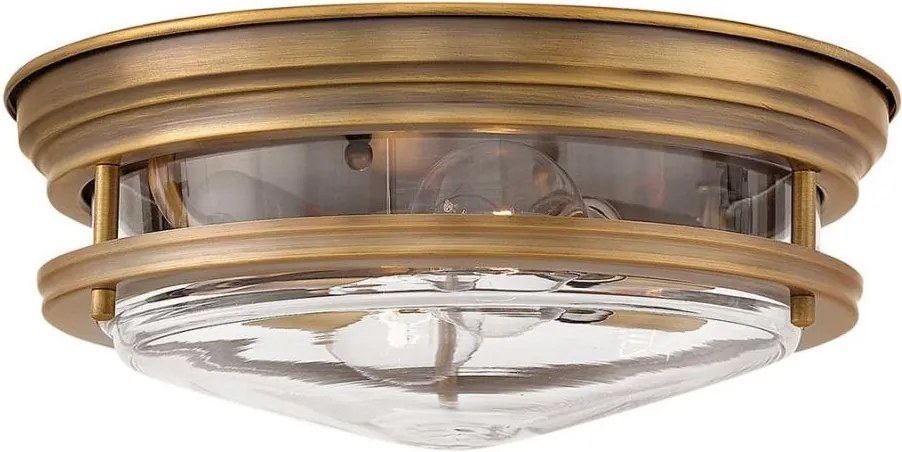 Quintiesse QN-HADRIAN-FS-BR-CLEAR-Ven. st. sv. HADRIAN 2xE27/40W/230V IP44 bronz