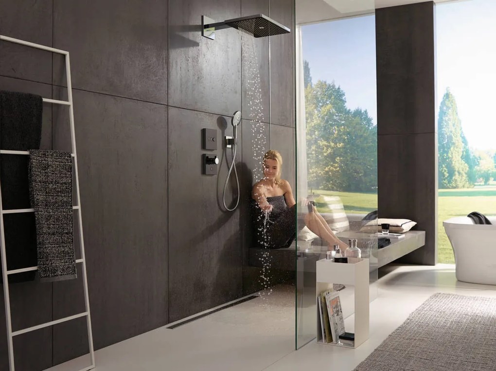 Hansgrohe Raindance Select S, sprchový set 120 3jet s hadicí 1600 mm, chromová, HAN-26721000