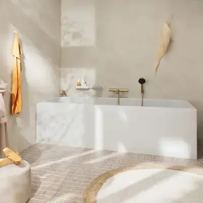 Hansgrohe Tecturis S - Vanová baterie matná černá