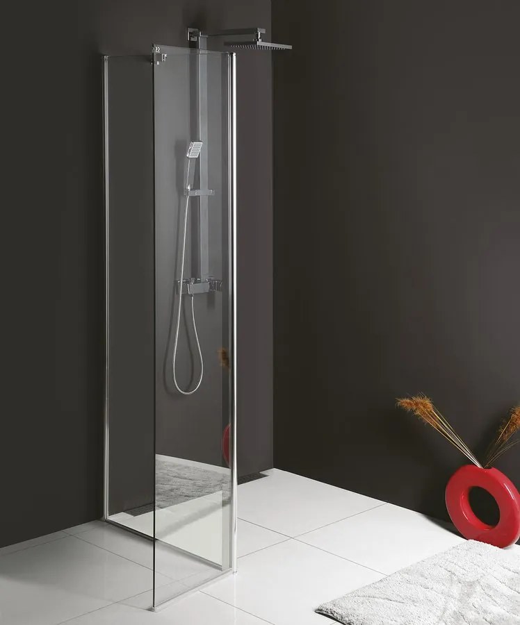 Polysan Polysan, MODULAR SHOWER stěna pro instalaci na zeď, pro připojení otoč.panelu 1000 mm, MS3A-100