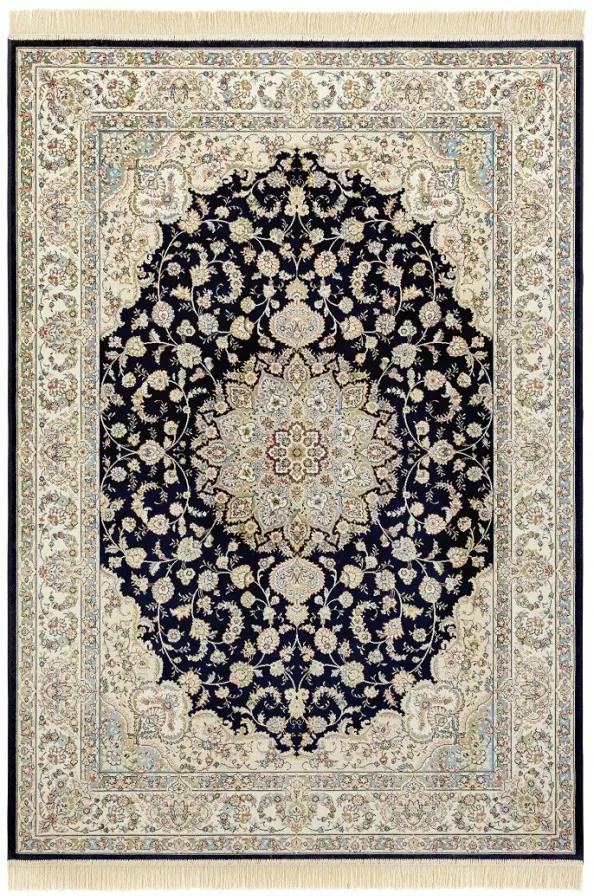 Hans Home | Kusový koberec Naveh 104378 Darkblue/Cream