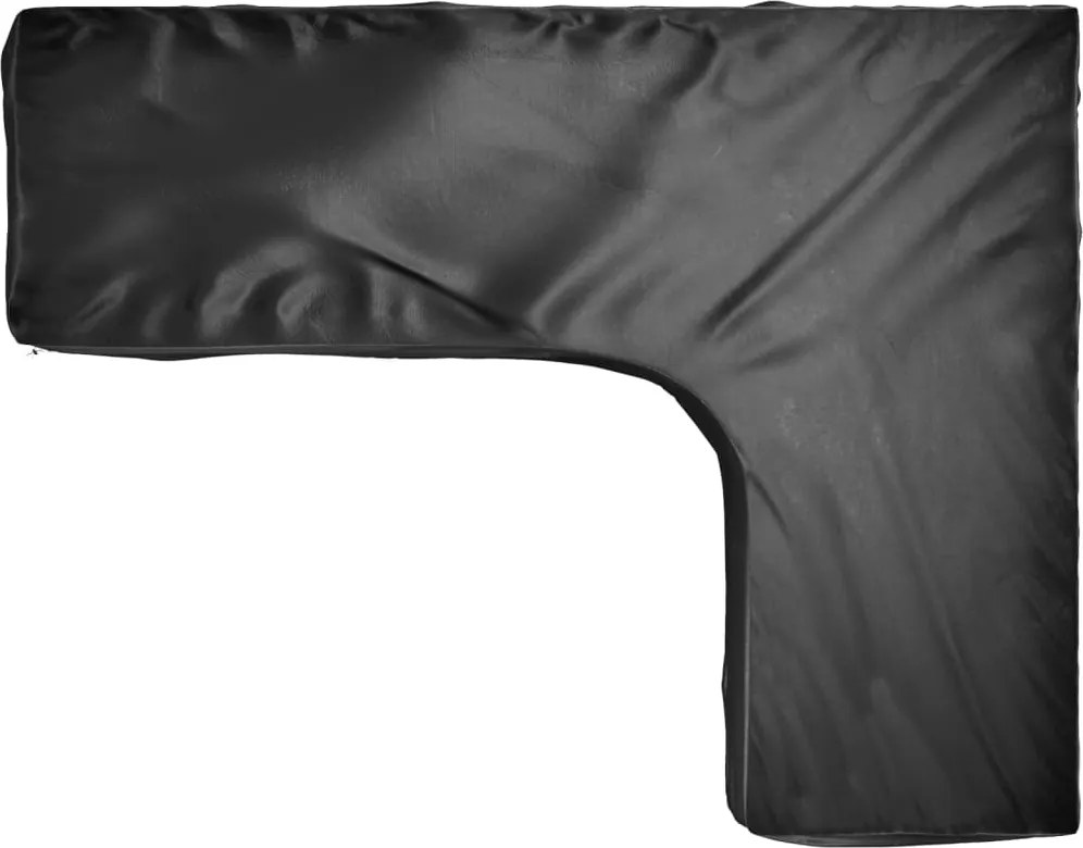 Plachty na zahradní nábytek tvar L 2 ks 18 oček 285x220x80 cm 3155378