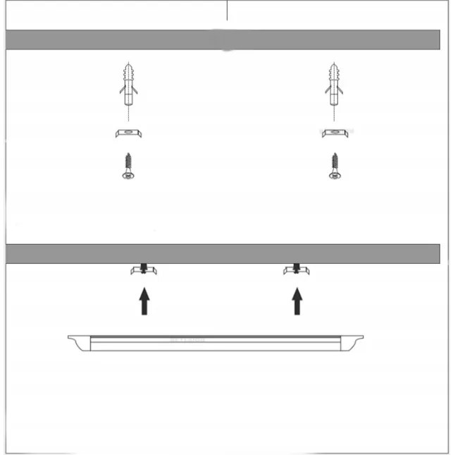 3x LED panel MARS - černé svítidlo SLIM - 120cm - 36W - 230V - 3600Lm - studená bílá