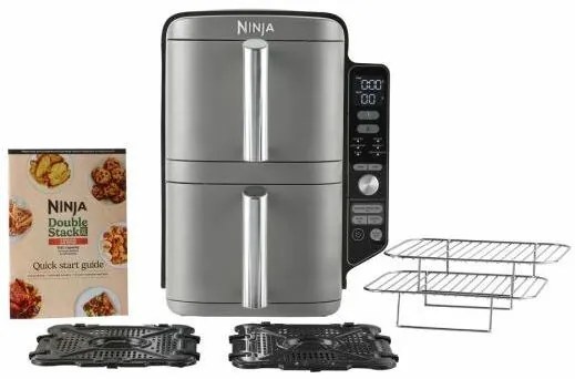 Ninja SL400EU horkovzdušná fritéza Double Stack MAX, 9,5 l