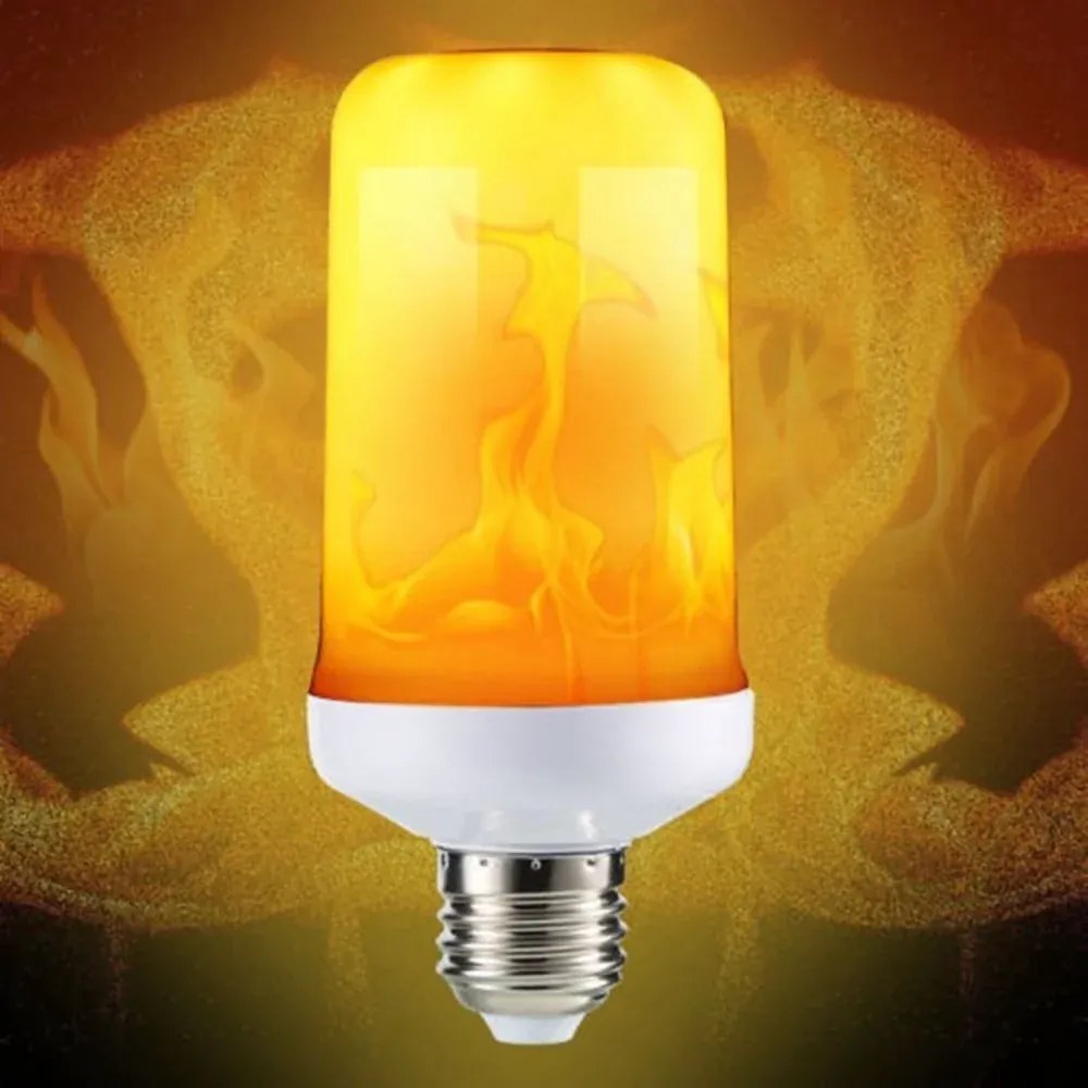 Zaparkorun LED žárovka s imitací plamene - HYO - 2,5W - orange