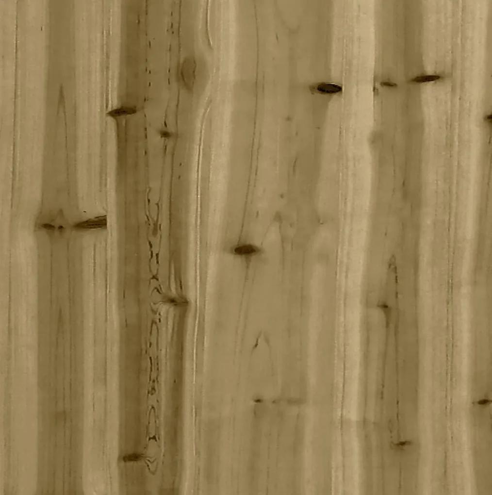 vidaXL Zahradní středová pohovka 120 x 80 cm masivní dřevo douglasky [825750] Barva: Šedá borovice