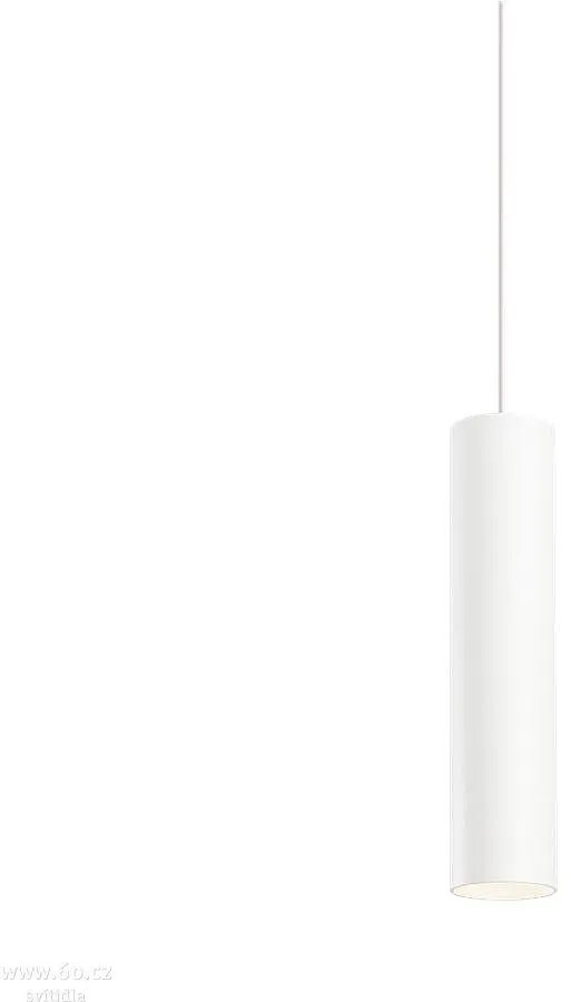 Wever Ducré 207820W0 Ray 3.0 PAR16, bílé oválné závěsné svítidlo,  1x35W GU10, výška 30cm