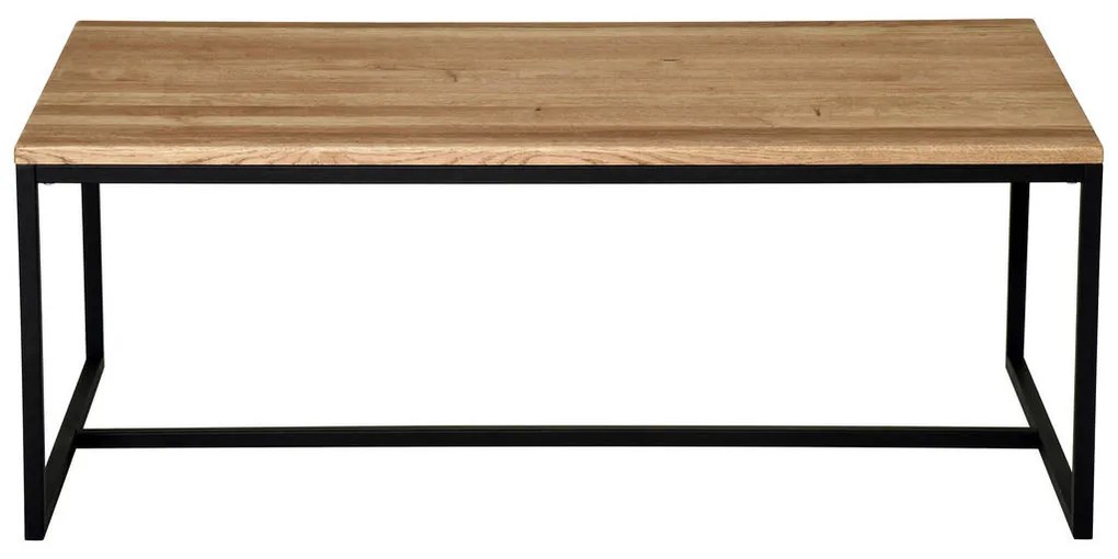 XXXLutz KONFERENČNÍ STŮL, černá, barvy dubu, dřevo, kov, 110/60/40 cm Carryhome - Konferenční stolky