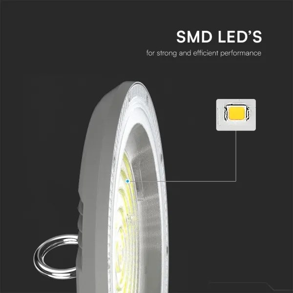 LED Průmyslové svítidlo High Bay LED/100W/230V 3000/4000/6500K IP65 pr. 23,5 cm