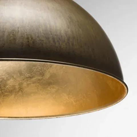 Il Fanale Designové závěsné svítidlo GALILEO ø 600 mm Barva: antické železo; plátkové zlato