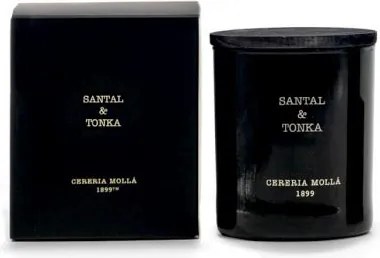 Vonná Svíčka 230 g Santal Tonka Cereria Molla