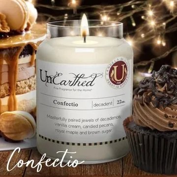 Candleberry Confectio Unearthed - Velká vonná svíčka 624g