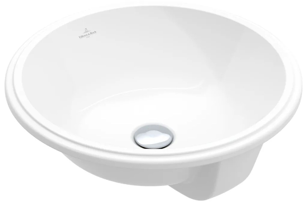 Villeroy & Boch Villeroy Boch Architectura - Umyvadlo pro vestavbu zespodu, 400x400x175 mm, bez přepadu, alpská bílá CeramicPlus 5A7546R1