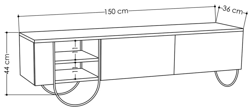NEMEA, TV stolek, dub