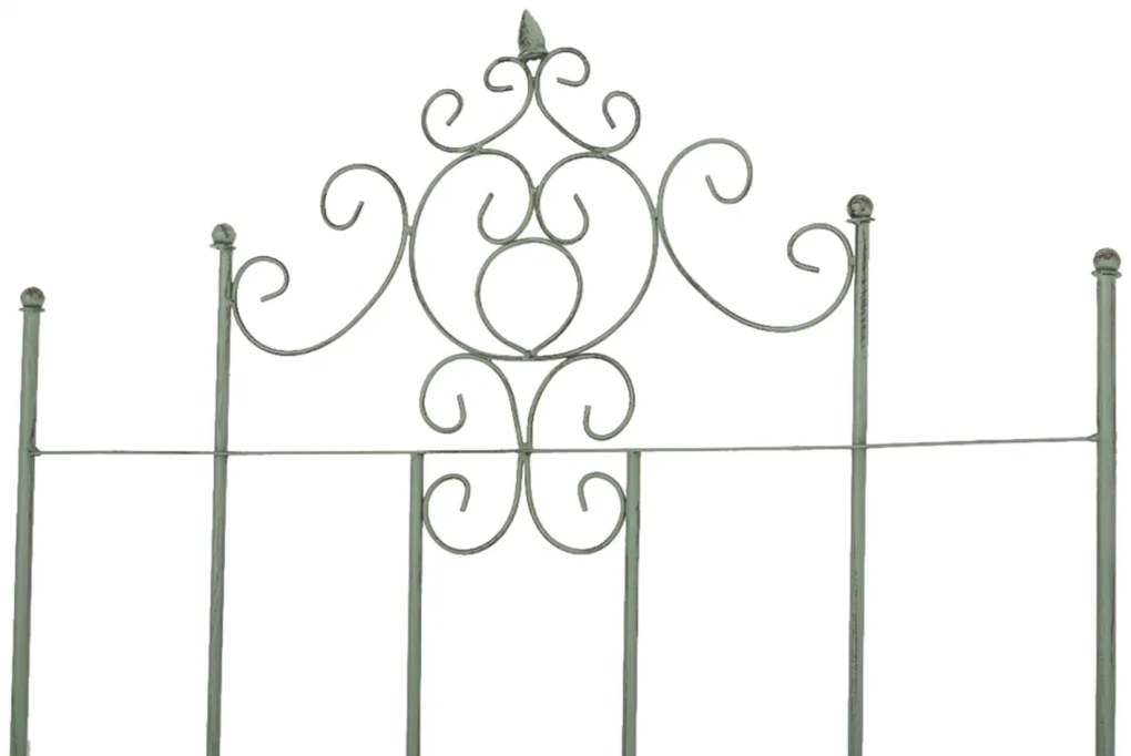 2x Mřížka na popínavé rostliny Paula - 180 x 85,5 cm - Zelená antik