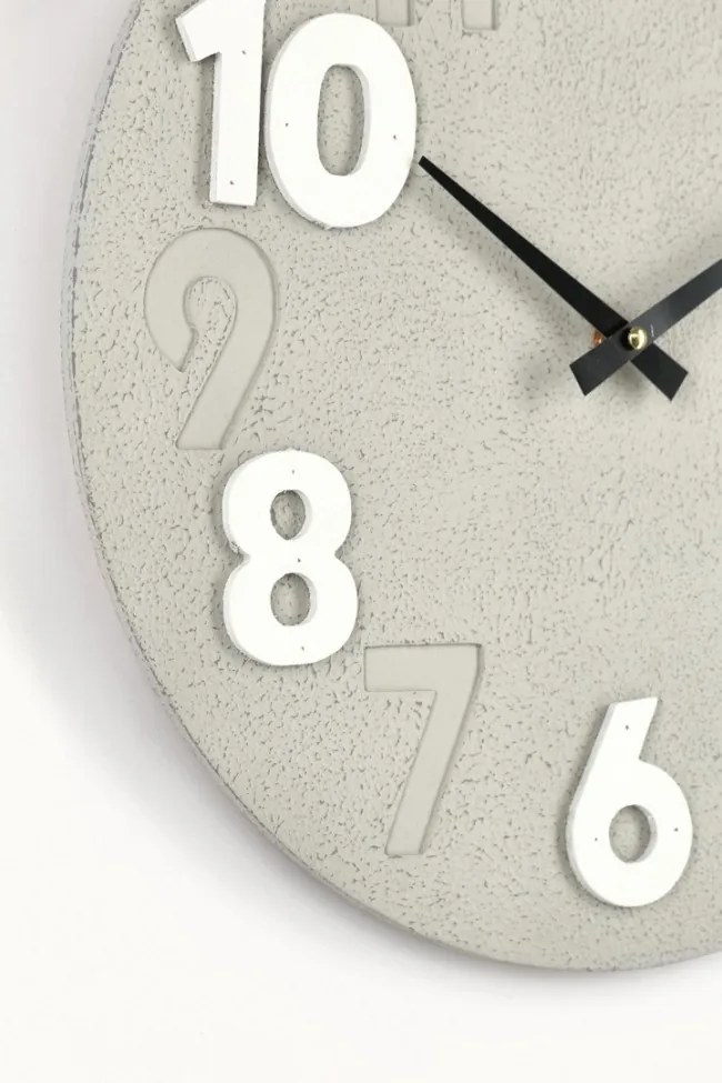 BIZZOTTO Nástěnné hodiny TIMING šedé 40cm 0182406
