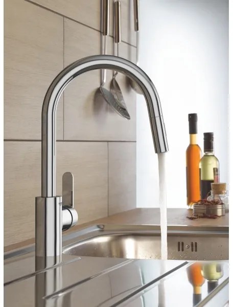 GROHE 31484001 - Dřezová baterie GET lesklý chrom