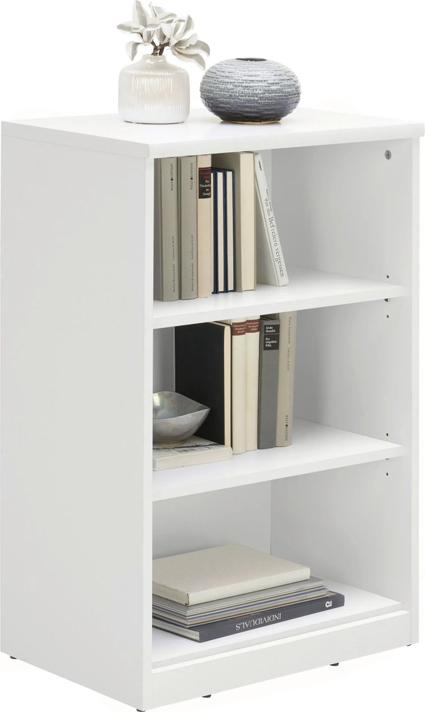 XXXLutz REGÁL, bílá, 55/84/36 cm Xora - Knihovny - 000017003021