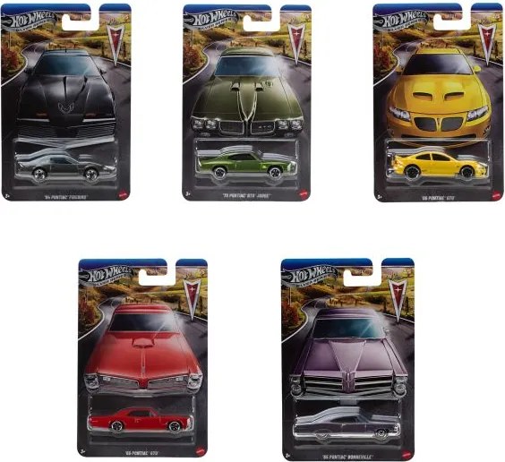Sinsay - Autíčko Hot Wheels Silver Series Mattel Mystery Box - vícebarevná