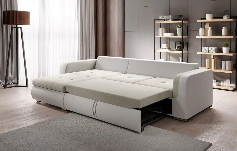 Casarredo - Komfort nábytek Rohová sedací souprava FELLITO M1100/C190 rozkládací, levá