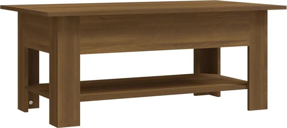 vidaXL Konferenční stolek 102 x 55 x 42 cm kompozitní dřevo [813076] Barva: Betonová šedá