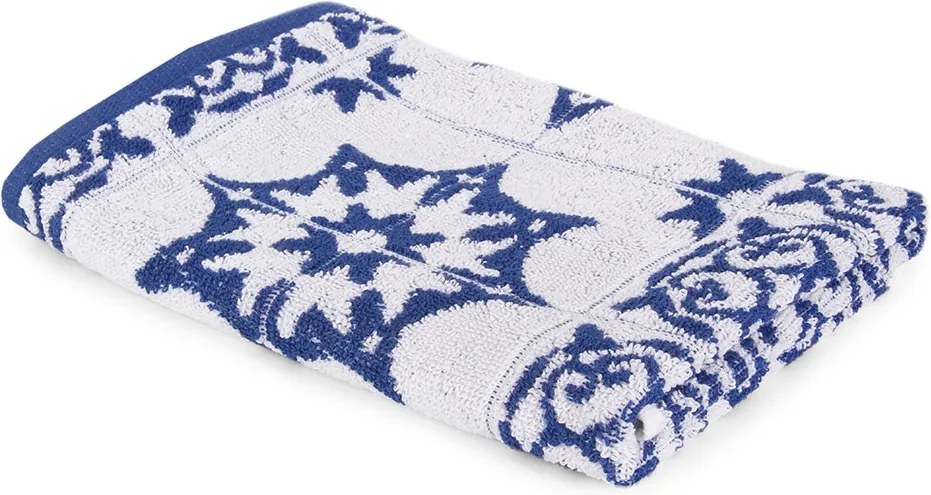 Kuchyňský ručník Mozaika modrý modra