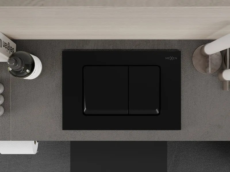 Mexen FENIX 10 - splachovací tlačítko pro Mexen modul FENIX XS, černá matná, 601003