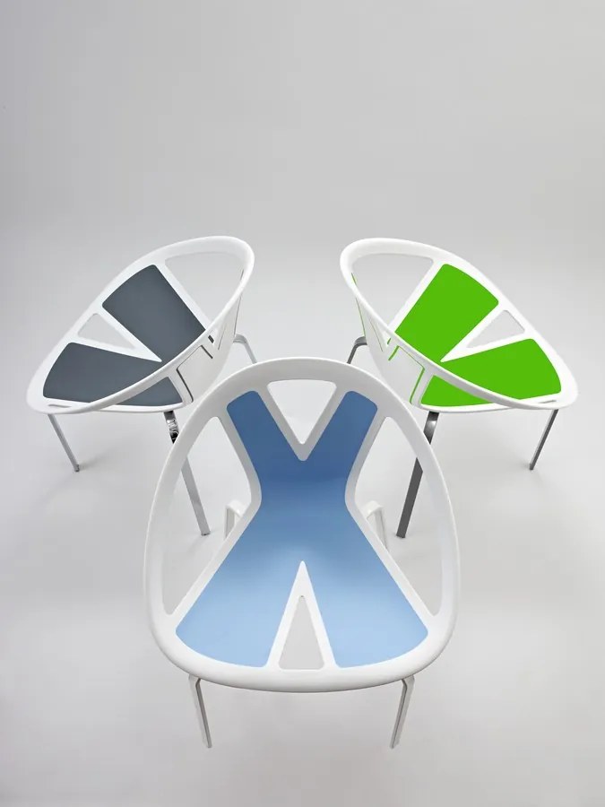 GABER - Židle EXTREME, zelená/bílá