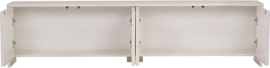 Krémový TV stolek 180x45x32 cm Aurelia – Kalune Design