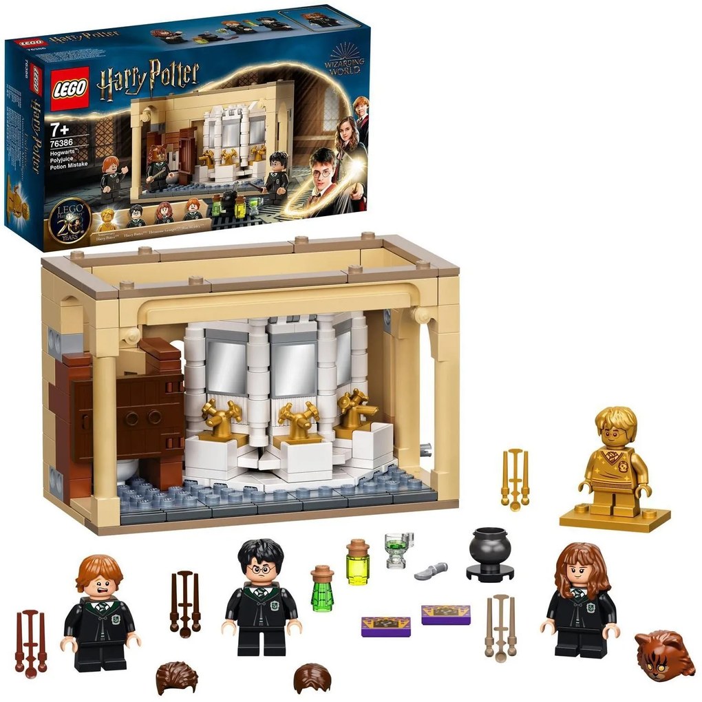 Lego stavebnice lego harry potter 76386 bradavice: omyl s mnoholičným lektvarem