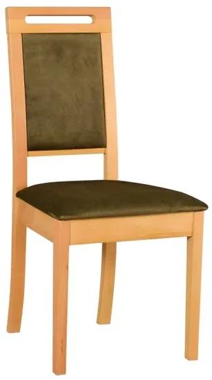 Drewmix jídelní židle ROMA 15 dřevo: grafit, látka: látka