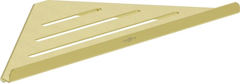 Mexen Diva-C, rohová polička, zlatá matná, 70A8528-55