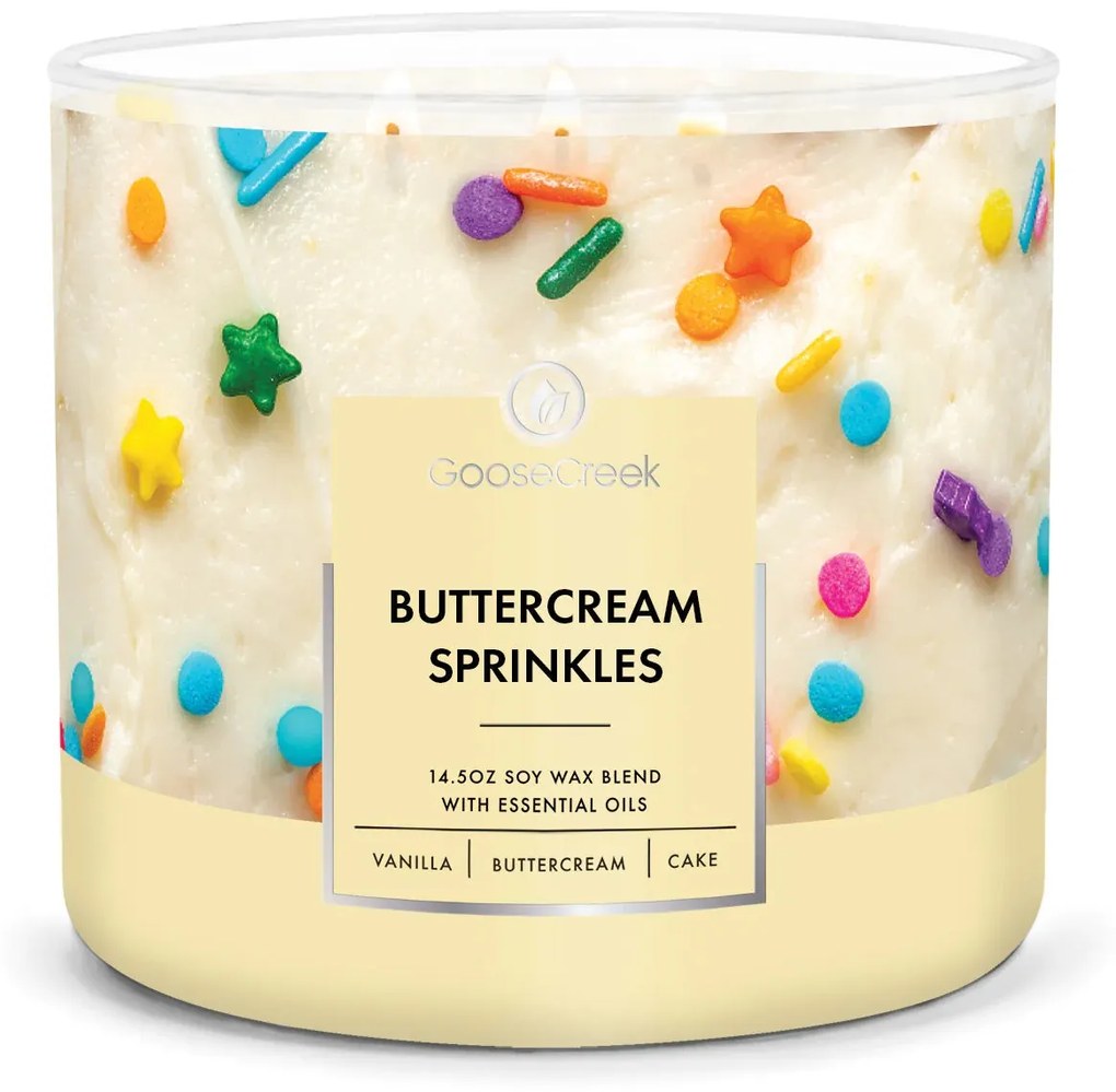 Goose Creek Candle svíčka Buttercream Sprinkles, 411 g