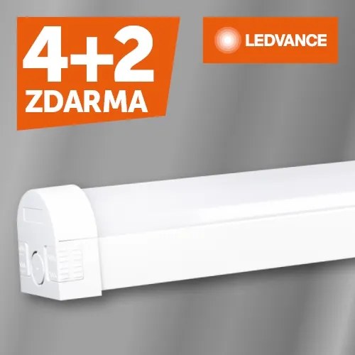 LED svítidlo LEDVANCE Linear Combo 1200mm 30-40W CCT 3000/4000/6500K AKCE 4+2