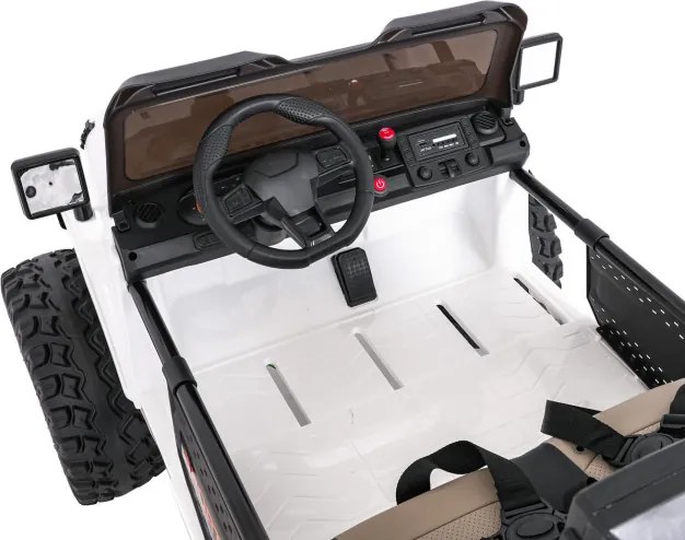 Elektrické autíčko Extreme Sport 4x4 bílé