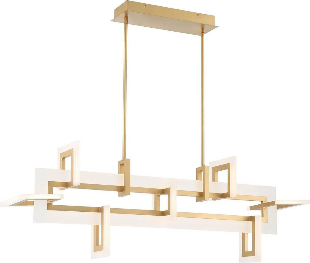 XXXLutz ZÁVĚSNÉ LED SVÍTIDLO, 86 W, 122,8/50/23,1 cm Elstead Lighting - Online Only svítidla - 009093018803