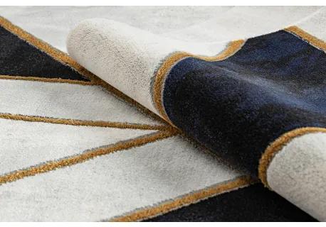 Dywany Luszczow Kusový koberec EMERALD EXCLUSIVE 1015 mramor, geometrický tmavě modrý / zlato Rozměr koberce: 160 x 220 cm