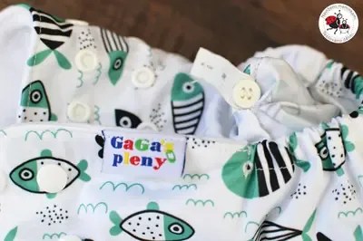 GaGa's Látková plena AIO Fish