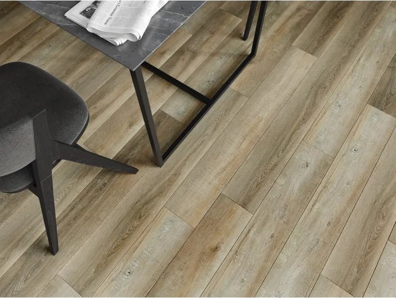 Mexen Cortland vzorek vinylových panelů SPC 6,5 mm, podložka IXPE 1,5 mm, 4 V-drážka, Dub - F1008-S